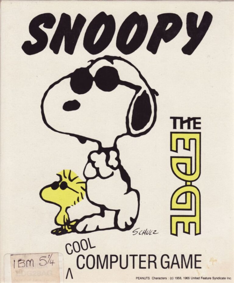 Play Snoopy: The Cool Computer Game online - Play old classic games online