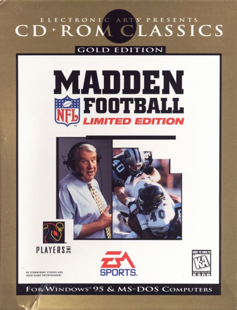 Play Madden NFL Football: Limited Edition online - Play old classic ... Play Madden NFL Football: Limited Edition online - Play old classic ...