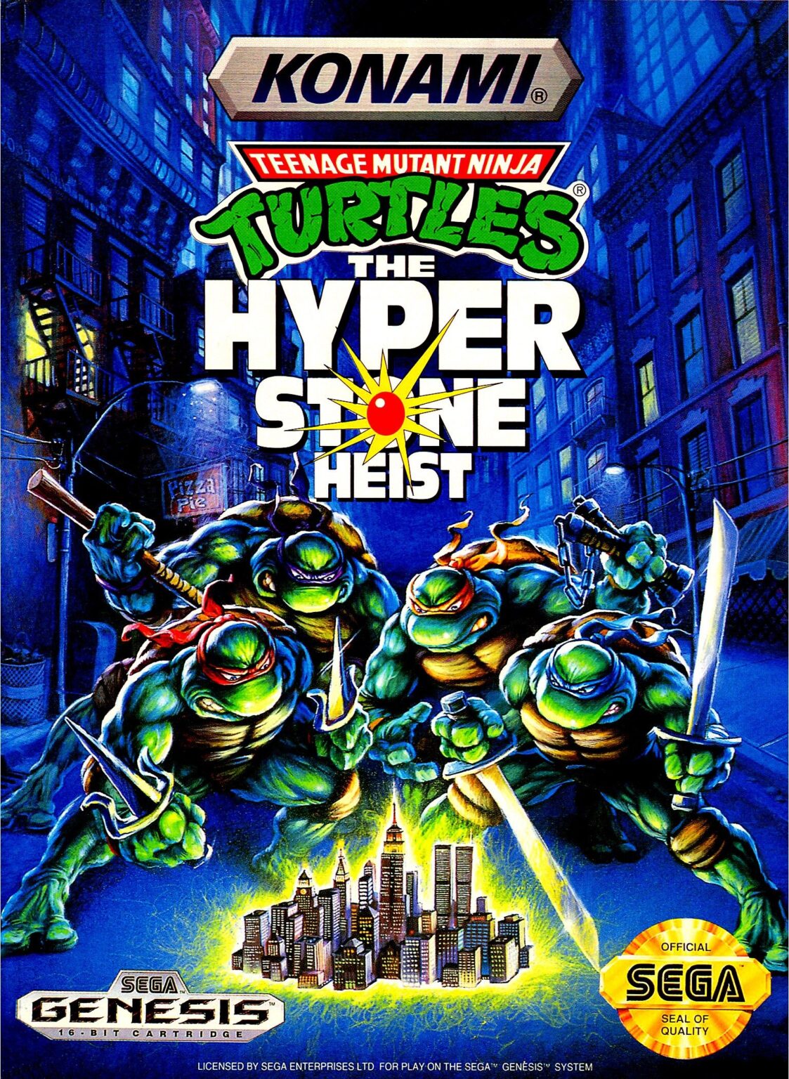 Play Teenage Mutant Ninja Turtles - The Hyperstone Heist online - Play ...
